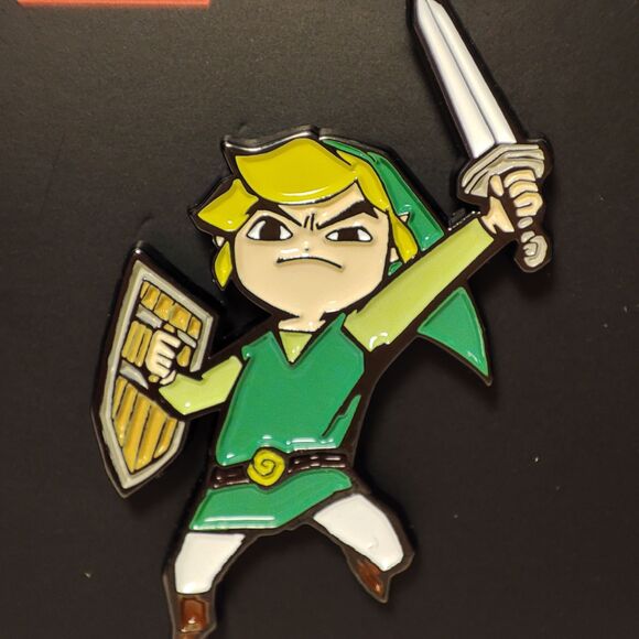Nintendo | Jewelry | The Legend Of Zelda Wind Waker Link Jump Attack ...